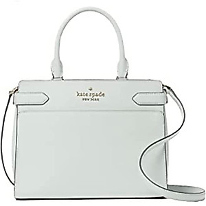 Kate Spade New York STACI CAMERON LARGE SATCHEL SHOULDER TOTE BAG CRYSTAL BLUE