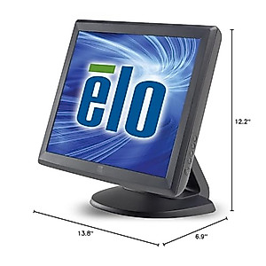 Elo 1000 Series 1515L Touch Screen Monitor - 15" - Surface Acoustic Wave - 1024 x 768-4:3 - Dark Gray