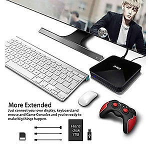 Android TV Box, Diyomate 4K Android Smart TV Box Amlogic S905 Quad Core Media Player Support 3D WiFi HDMI for Home Entertainment