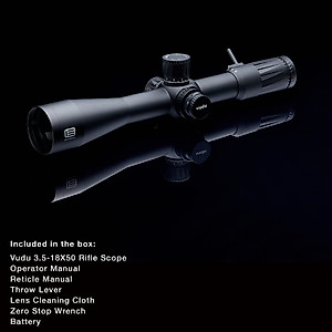 EOTECH Vudu 3.5-18x50mm Precision Rifle Scope