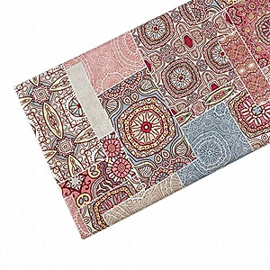 Cotton Fabric by The Yard for Quilting, Sewing DIY, Craft Projects & More (2 Yards, Pattern5033-2)