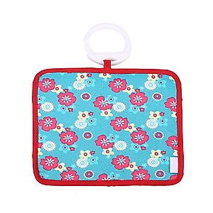 ViaGasaFamido Baby Mirror, Colorful Cute Baby Essential Developmental Safety Mirror Stroller Pedant Tool Children Early Educational Tool