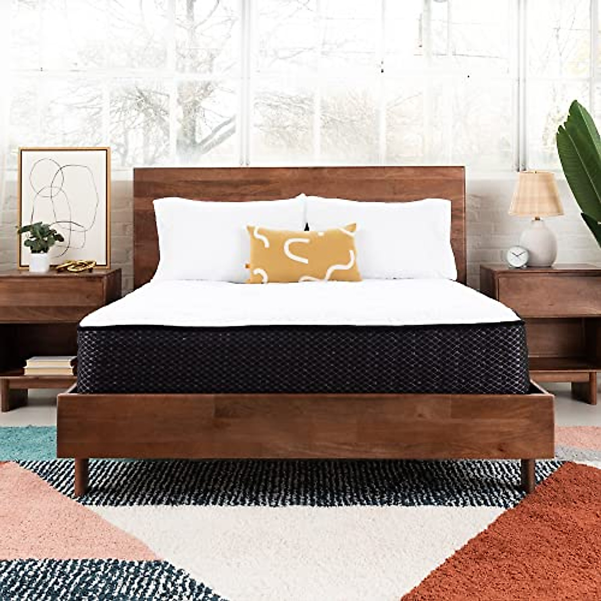 Signature Design by Ashley Limited Edition 11 Inch Plush Hybrid Mattress, CertiPUR-US Certified Gel Foam, Queen