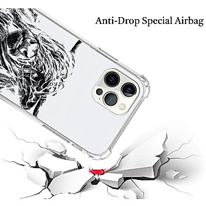 Scottish Highland Cattle Case for iPhone 14 Pro Max, Cool Cow Wild Animal Case Compatible with iPhone 14 Pro Max for Girl Men and Women, Unique Trendy TPU Bumper Phone Cover Case for iPhone 14 Pro Max
