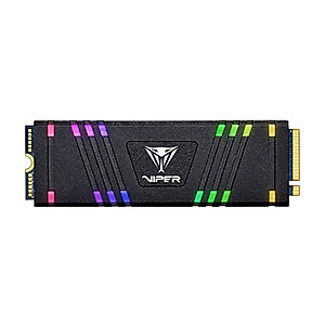 Patriot Memory Viper VPR400 1TB Internal RGB SSD W/HS - NVMe PCIe Gen 4x4 - M.2 2280 - Solid State Drive - VPR400-1TBM28H