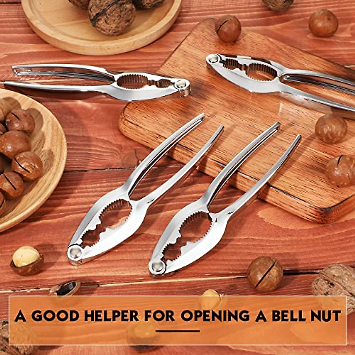 30 Pack Nut Crackers Tool Bulk Crab Crackers and Tools Heavy Duty Crab Leg Claw Crackers Opener Tool for Nuts Shellfish Seafood Home Restaurant Kitchen Crumbled Tools