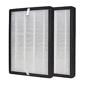 WOCASE 2-Pack GL-FS32 Replacement Filter, 3-in-1 H13 True HEPA Filtration Compatible with MOOKA®/KOIOS® GL-FS32 and Azeus® GL-FS32 Air Purifier