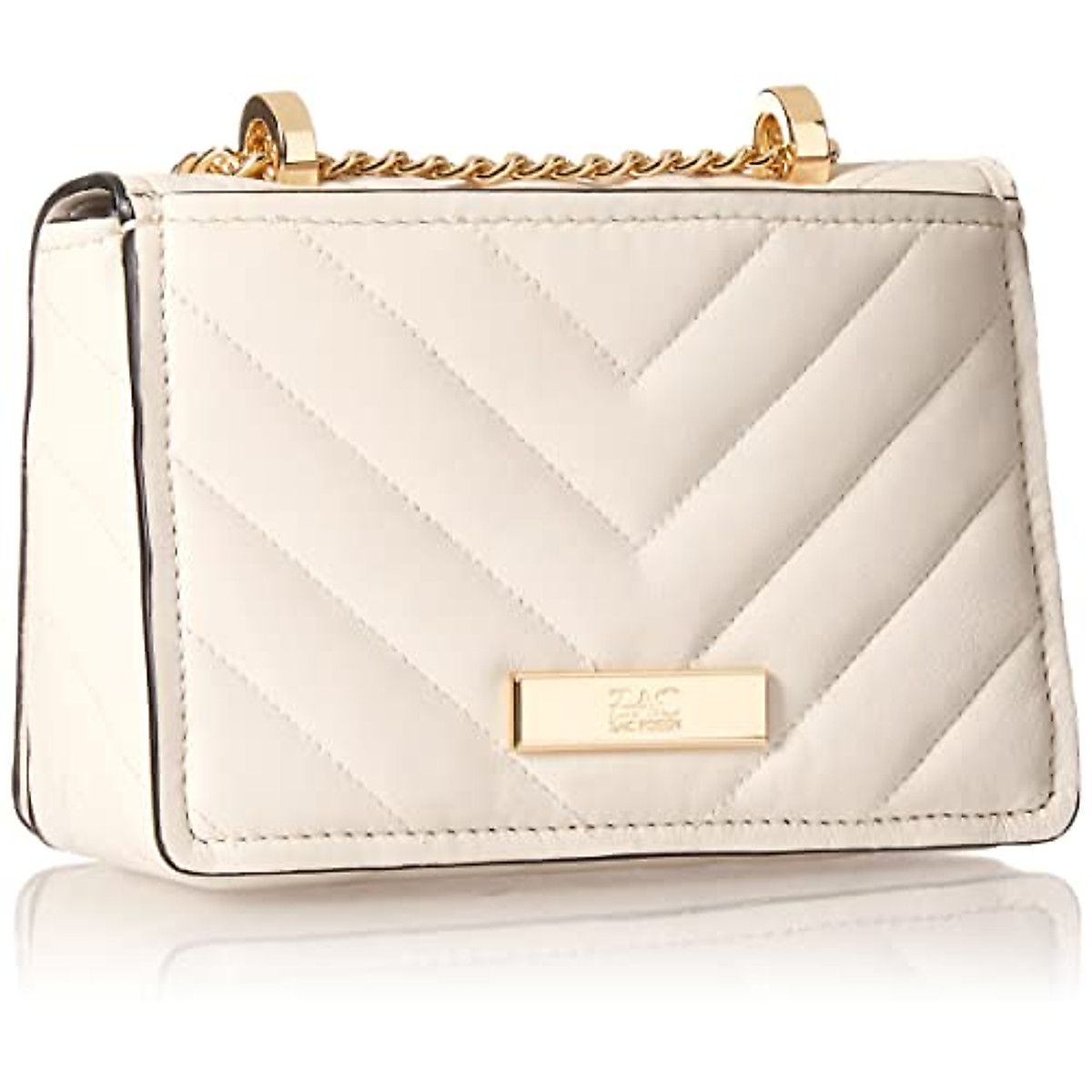ZAC Zac Posen Soft Earthette Mini Chain Shoulder Bag-Pearl Lady, Rose Quartz