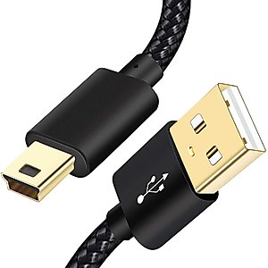 SCOVEE USB Power Cable Charging Cord for TI-84 Plus CE Calculators,TI-84 Plus C Silver Edition Graphing Calculators,TI-Nspire CX,TI Nspire CX CAS,TI 89, Data Charger for Texas Instruments Replacement