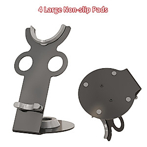 Moophy Supersonic Hair Dryer Stand Holder Compatible for Dyson, Blow Dryer Accessory Bathroom Organizer Storage Rack Compatible for Dyson hairdryer HD01 HD02 HD04 HD07 HD08 HD11 HD12 HD15 HD16 Care Tools