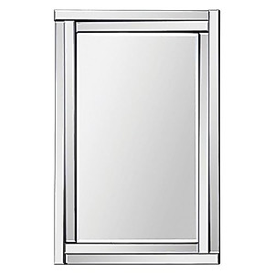 Ren-Wil MT1285 Ava Wall Mount Mirror by Jonathan Wilner, 35 by 24-Inch