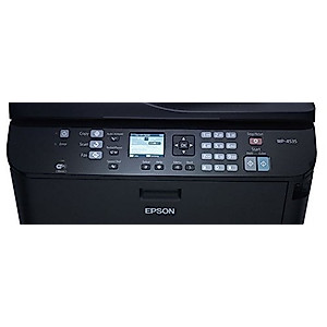 Epson WorkForce Pro WP-4530 Wireless All-in-One Color Inkjet Printer, Copier, Scanner, Fax, iOS/Tablet/Smartphone/AirPrint Compatible (C11CB33201)
