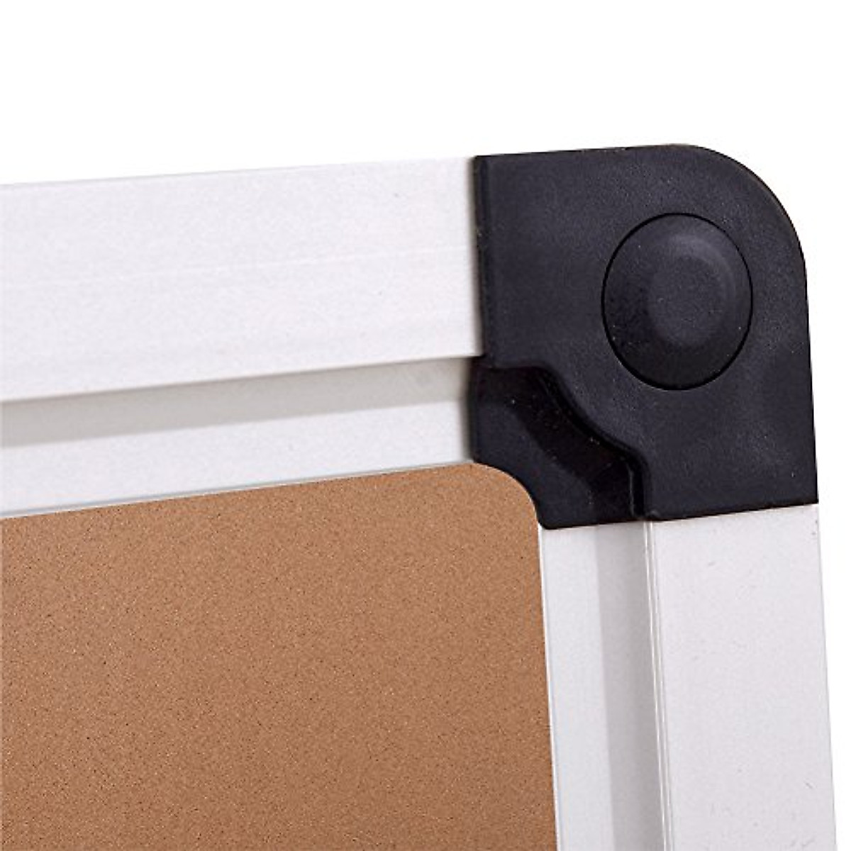 XBoard Cork Board 36 x 24, Notice Cork Bulletin Board , Corkboard with Aluminum Frame and Push Pins for Display