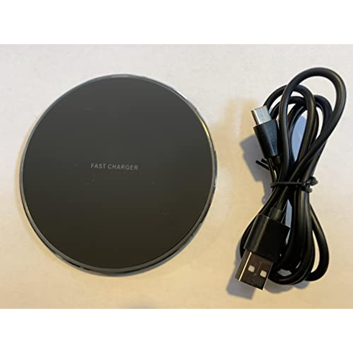 Fast 15W Max Wireless Charger Qi-Certified Charging Pad