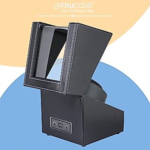 FRUCASE Double Watch Winder for Automatic Watches Watch Box Automatic Winder Japanese Motor 2 Rotation Modes Can be Serialized …