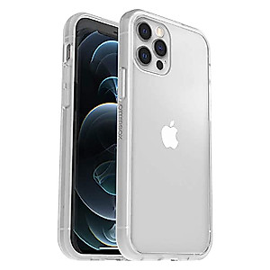 OtterBox iPhone 12 & iPhone 12 Pro Prefix Series Case - Clear, Ultra-Thin, Pocket-Friendly, Raised Edges Protect Camera & Screen, Wireless Charging Compatible