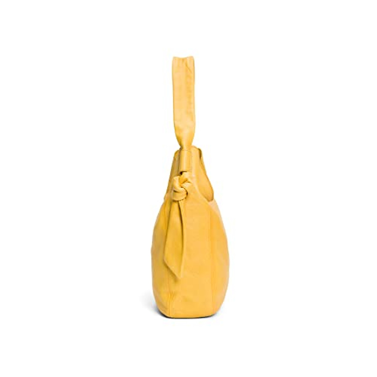 Frye Womens Nora Knotted Hobo Bag, Yellow, One Size US