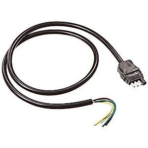 Wesbar 787264 Trailer End Connector Wire, black