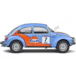 solido S1800517 1:18 2019 Volkswagen Beetle 1303 Rallye Colds Balls Collectible Miniature car, Multi