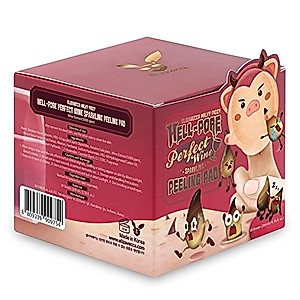 Elizavecca Exfoliate,Cleansing, Milky Piggy Hell-Pore Perfect Wine Sparkling Peeling Pad
