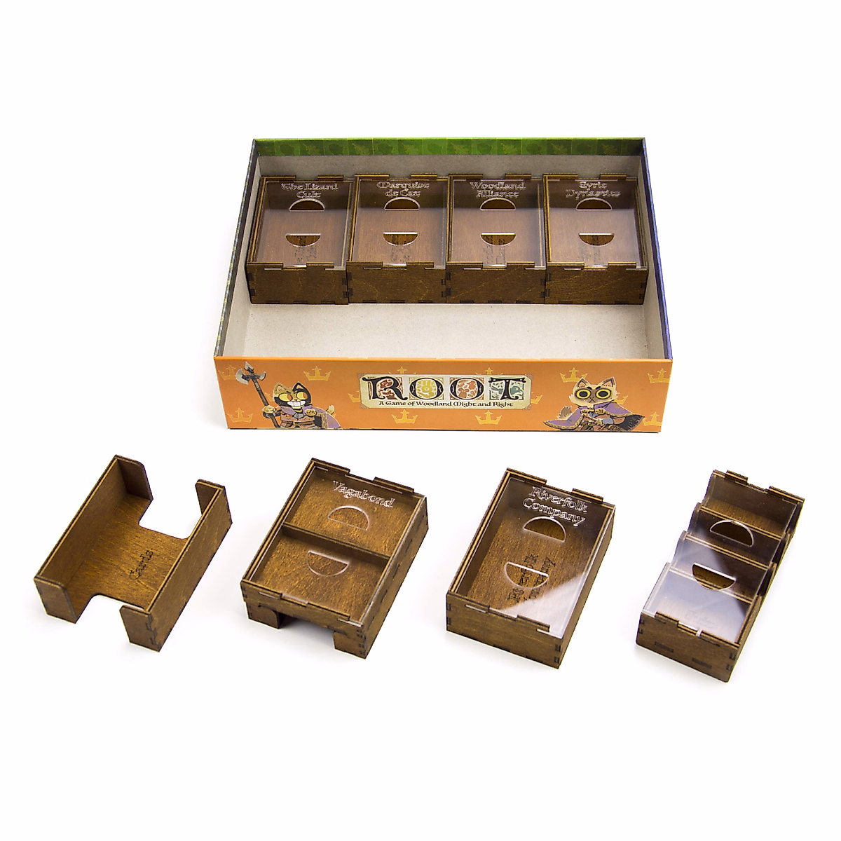 Gaming Trunk Organizer for Root. Root Woodland Organizer