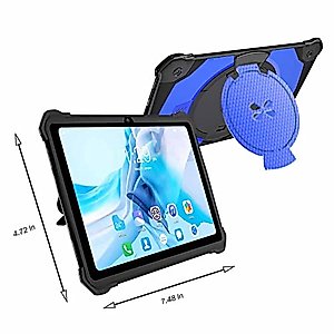 HD 7 Inch Android Tablet IPS Portable for WiFi Bluetooth Voice Call Game Video Learning Tablet, SIM Card Communication Function