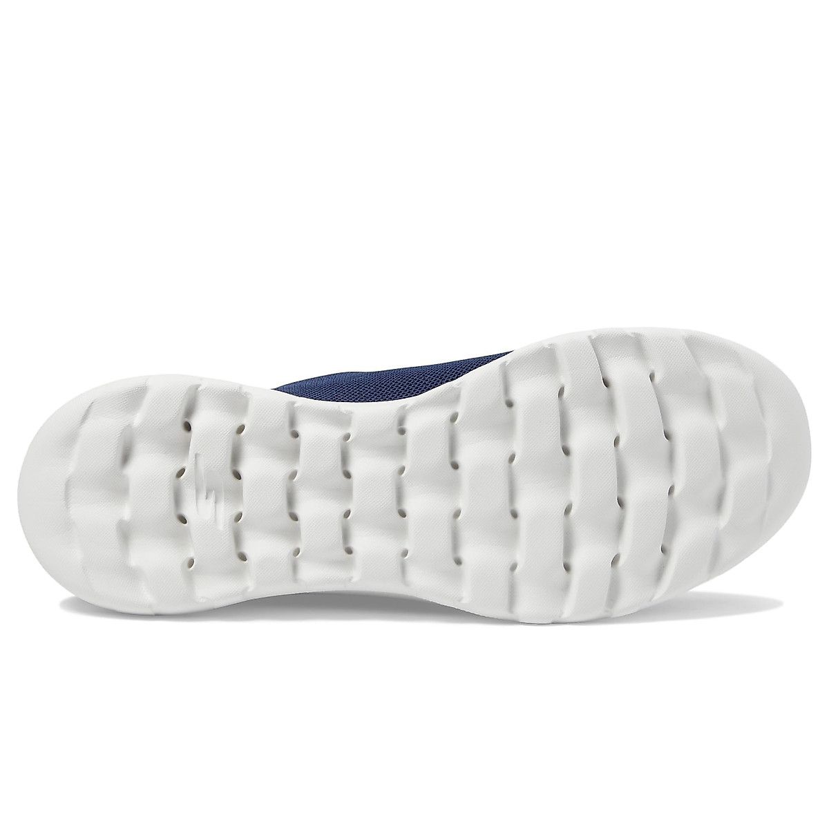 Skechers Women's Hands Free Slip-Ins Go Walk Joy Moc Toe Casual Shoe Sneaker, Navy/Lavender, 7