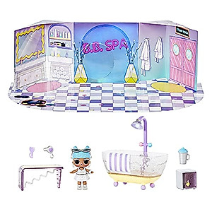 LOL Surprise Winter Chill Hangout Spaces Furniture Playset with Ice Doll, 10+ Surprises with Accessories, For LOL Dollhouse Play - Collectible Toy for Kids, Gift for Girls Boys Ages 4 5 6 7+ Years Old