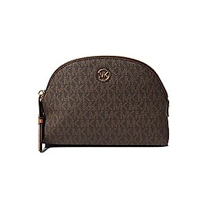 Michael Kors Heritage Large Travel Pouch Brown/Acorn One Size