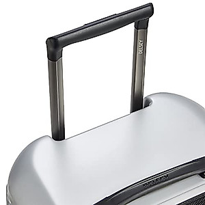 DELSEY Paris Securitime 26" Trunk Spinner (Silver, Checked-Medium 26 Inch)