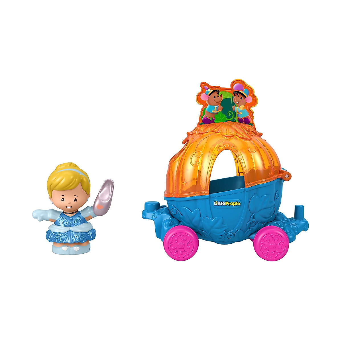 Fisher-Price Little People Disney Princess, Parade Floats (Cinderella & Pals)
