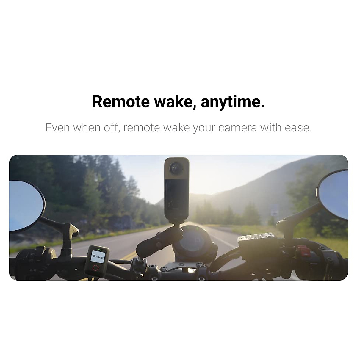 insta360 GPS Action Remote/compatiable with insta360 X3/ ONE X2/ONE RS/ONE R (CINSAAV/A-ALT1)