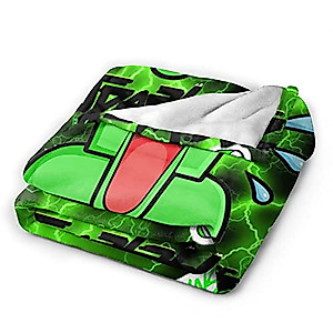 Blanket Ultra Soft Blanket Cozy Warm Lightweight Throw Blankets Suitable for Living Room Bedroom Sofa Men Women Kids 60"X50"