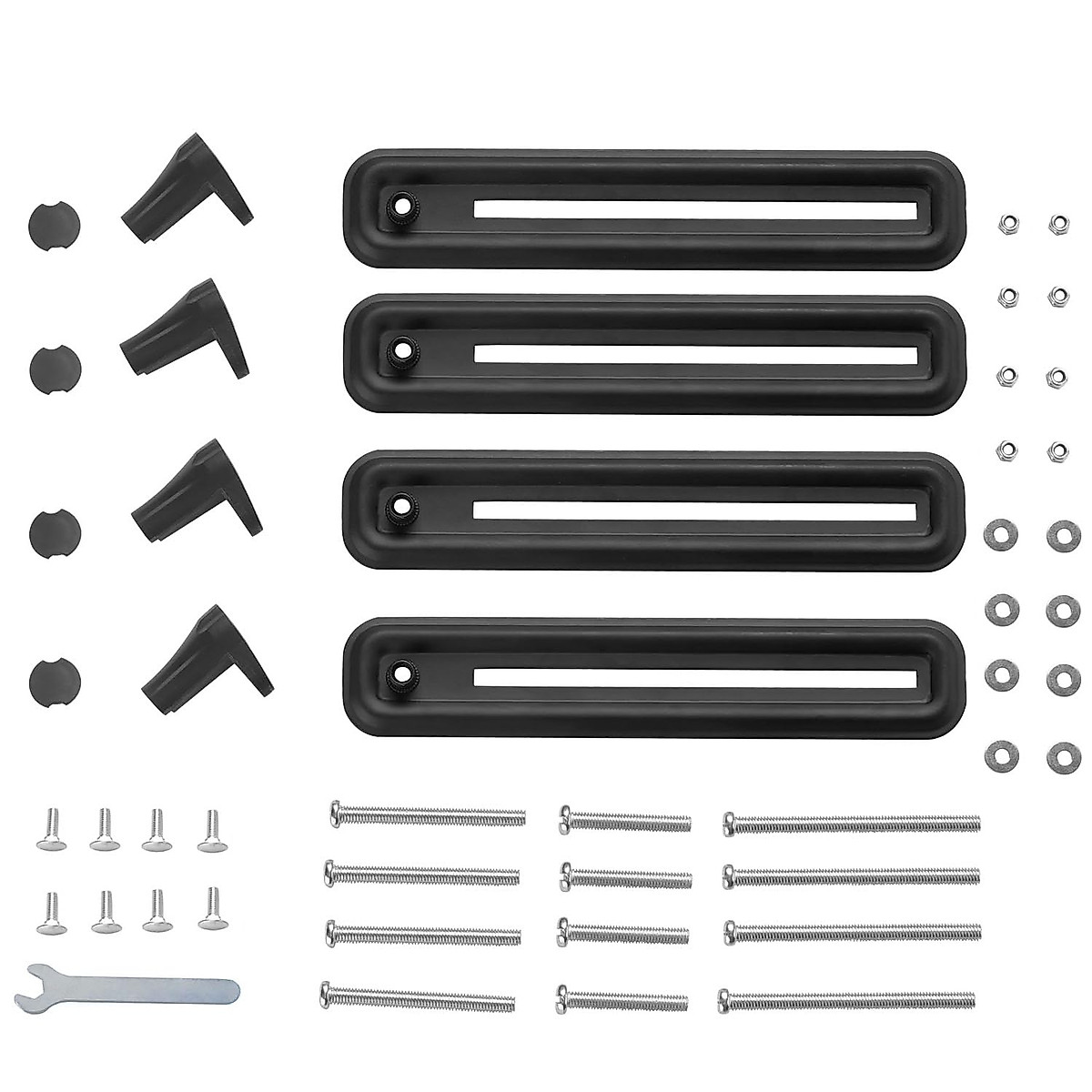 WALI Mount Bracket Adapter Monitor Arm Mounting Kit for Screen 13 to 27 inch, Mounting Holes 75mm and 100mm (UVVEP)