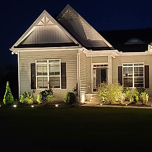 Malibu Well Light LED Low Voltage Landscape Lights 200 Lumen 2800K Warm White In-Ground Light Spotlights for Driveway, Pathway, Deck, Garden, 12V AC Outdoor Lighting (1 Pack)