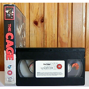 The Cage (1989) - Martial Arts Action - Large Box - Lou Ferrigno - Pal VHS
