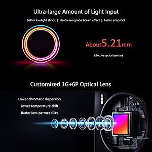 nubia Z50S Pro Cellphone - 5G Unlocked Smartphone, Qualcomm Snapdragon 8 Gen 2 Processor, 120Hz 6.78" AMOLED Display, 80W Fast Charge Android 13 Phone with 5100mAh Battery, 12GB+1TB, Black