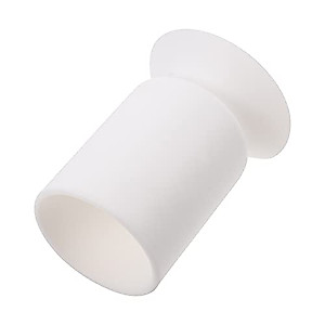 FOMIYES Silicone Pencil Holder Suction Cup Makeup Brush Holder Pencil Pen Holder for Office Desktop Storage Organizer White