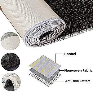 Orange Brown Marble Area Rugs, Light Luxury Abstract Indoor Non-Slip Kids Rug, Soft Fluffy Rectangle Rugs Living Room Carpets Bedroom Home Sofa Table Decor Mat, 5x7ft