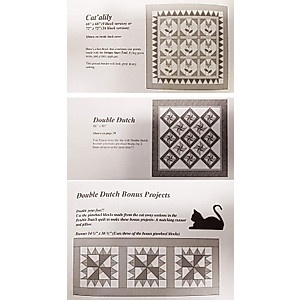 Deb's Cats N Quilts Bundle - The Strippy Stars Book & Creative Grids Strippy Stars Tool CGRDH2