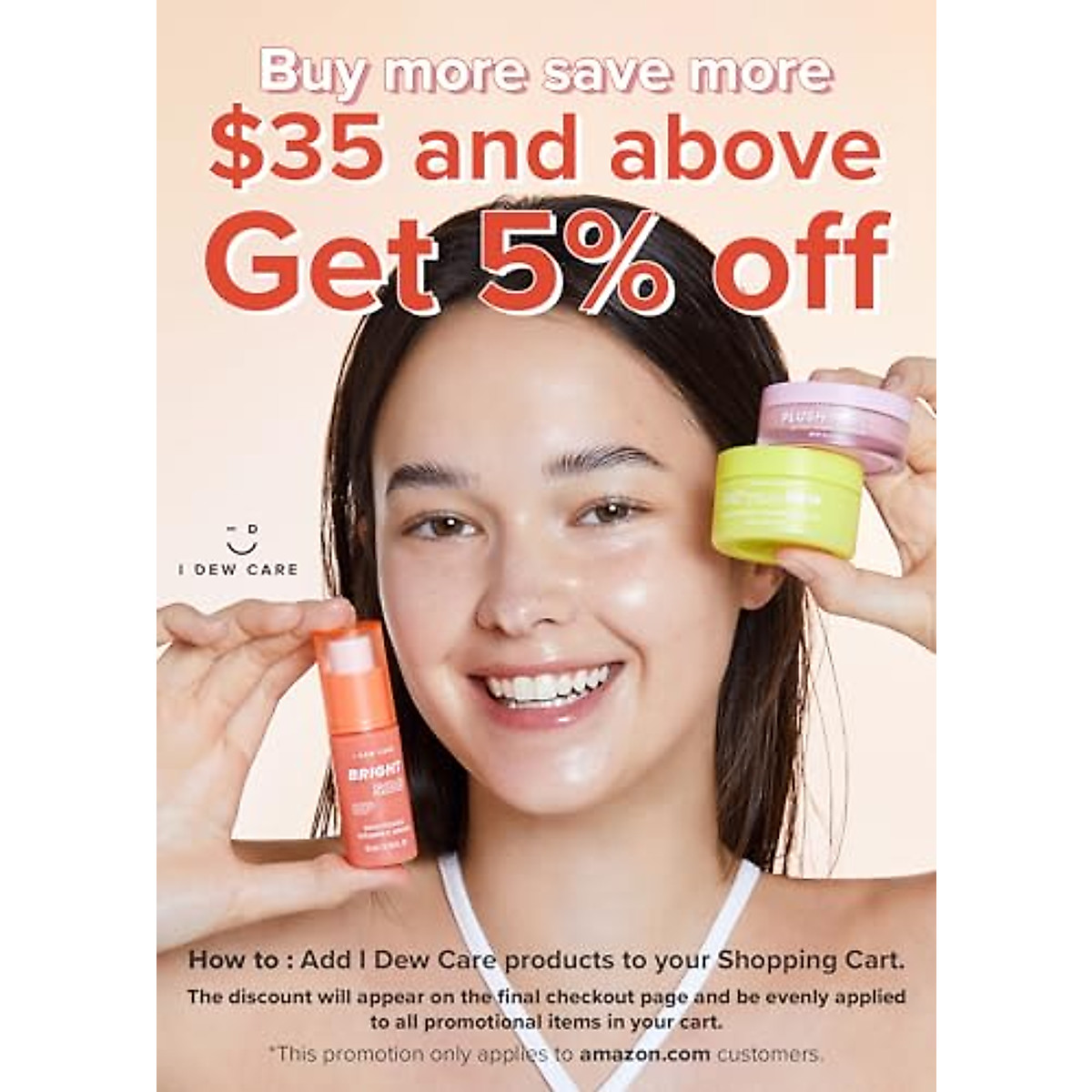 I Dew Care Heartleaf Skincare Set - Kitten My Balance On | Foam Cleanser, Wash-off Mask, Serum For Blemish Skin, With Kaolin, Heartleaf Extract, Gift, Travel Size, Korean Skincare, TSA Friendly Size