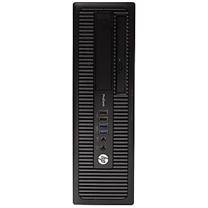 HP ProDesk 600G1 Business Desktop PC - Intel i5, 8GB Ram, 500GB HDD, Windows 10 Pro 64bit, 24 Monitor, Wireless Keyboard and Mouse (Renewed)