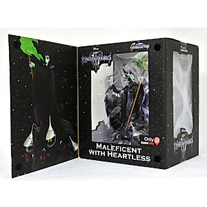 DIAMOND SELECT TOYS Kingdom Hearts III Gallery: Maleficent PVC Figure, Multicolor, 11 inches