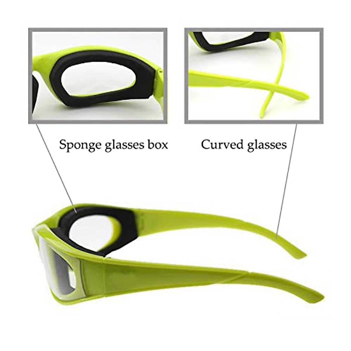 Anti-spicy Goggles. Onion Goggles/Anti-splash Protective Glasses/Eyes Protector. when you cut Onions, it can protect you eyes from spicy Chemical Material.