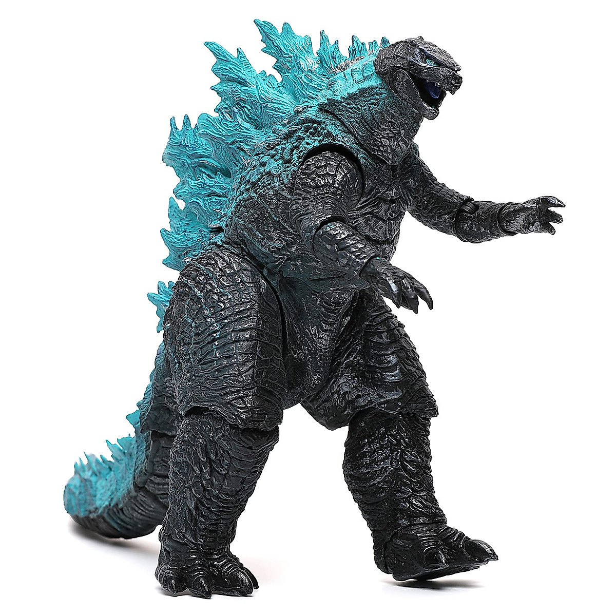 FULONNGCO Toys- Action Figure - Dinosaur Toy Monster King Action Figure Statue Model Toy Decoration Head-to-Tail 12 '' (Blue)