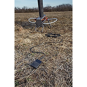 Champion Workhorse Electronic Clay Pigeon Thrower, Compact Skeet Thrower with 50 Clay Magazine