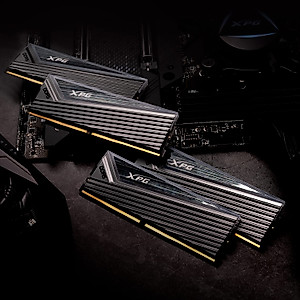 ADATA XPG Caster RGB DDR5 6400MHz 32GB (2x16GB) CL40-40-40 PCS-51200 UDIMM 288-Pins Desktop SDRAM Memory RAM Kit (AX5U6400C4016G-DCCARGY)