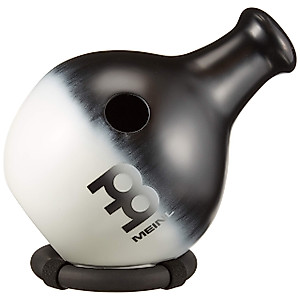 Meinl Percussion IBO Drum, Large Fiberglass Body with Liquid Chamber for Added Sound Effects-NOT Made in China-Includes Microphone Port and Padded Foam Base, 2-Year Warranty (ID9BK/WH)
