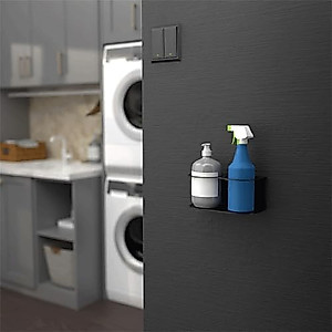 Multipurpose Steel Sprayer Bottle Rack Utility Room Wall Organizers For Sprayer Cans And Bottles Support Rack