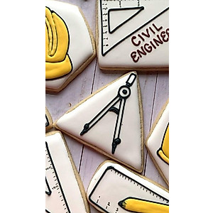 Triangle Cookie Cutter, 3.5" Made in USA by Ann Clark